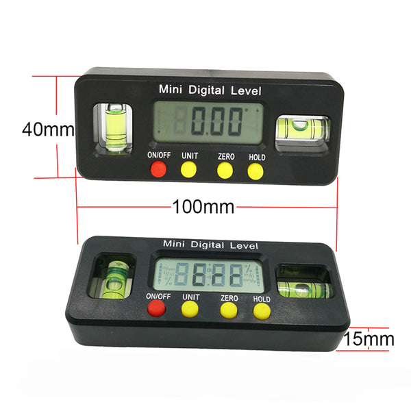 Mini electronic digital display spirit level – The True Cart